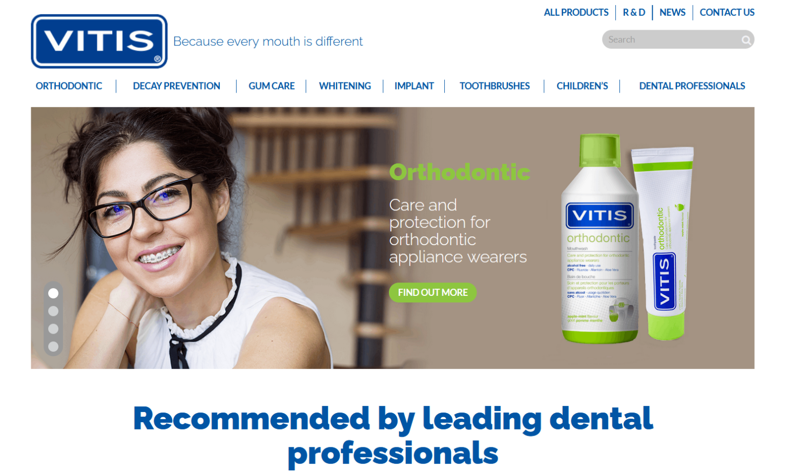 VITIS | Dental Hygiene Products | Dent-O-Care Professional
